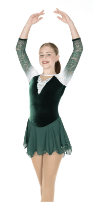 527 Enchanted Forest Dress – Tinas Figure Skating Shop